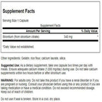 Strontium Citrate 340 mg for stronger bones