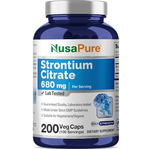 strontium citrate 680 mg capsules