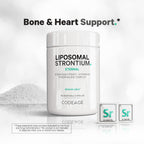 Strontium citrate capsules for healthy aging