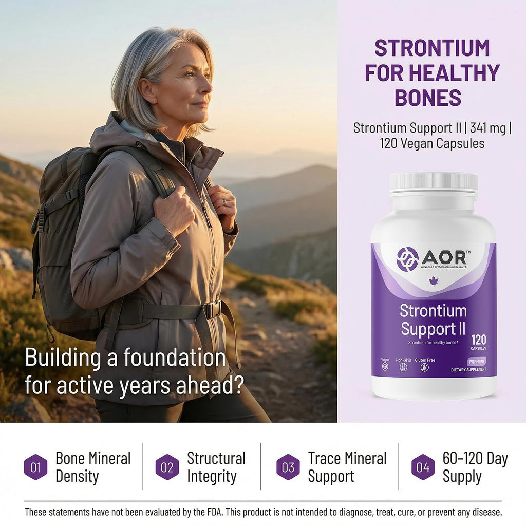 Strontium citrate for bone health