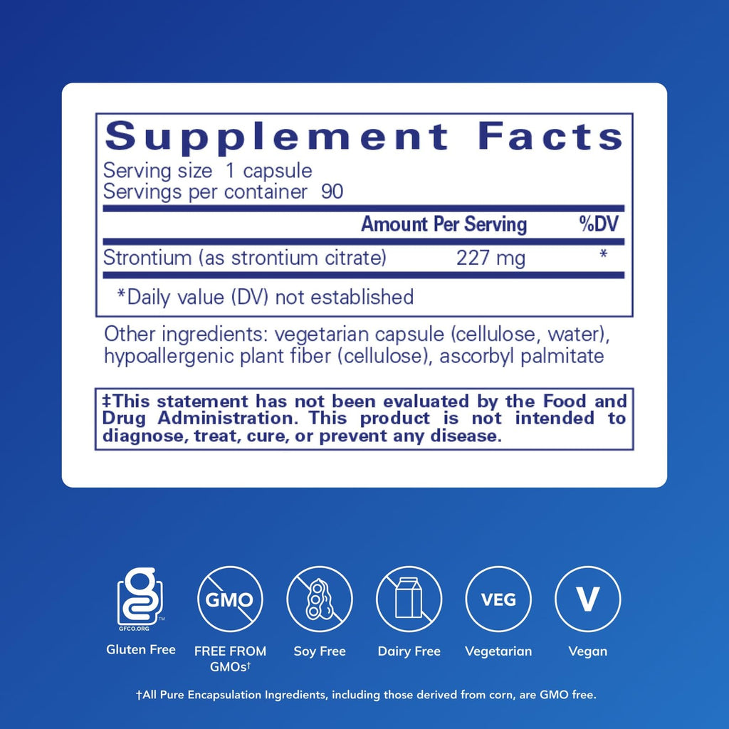 Strontium Citrate for bone health