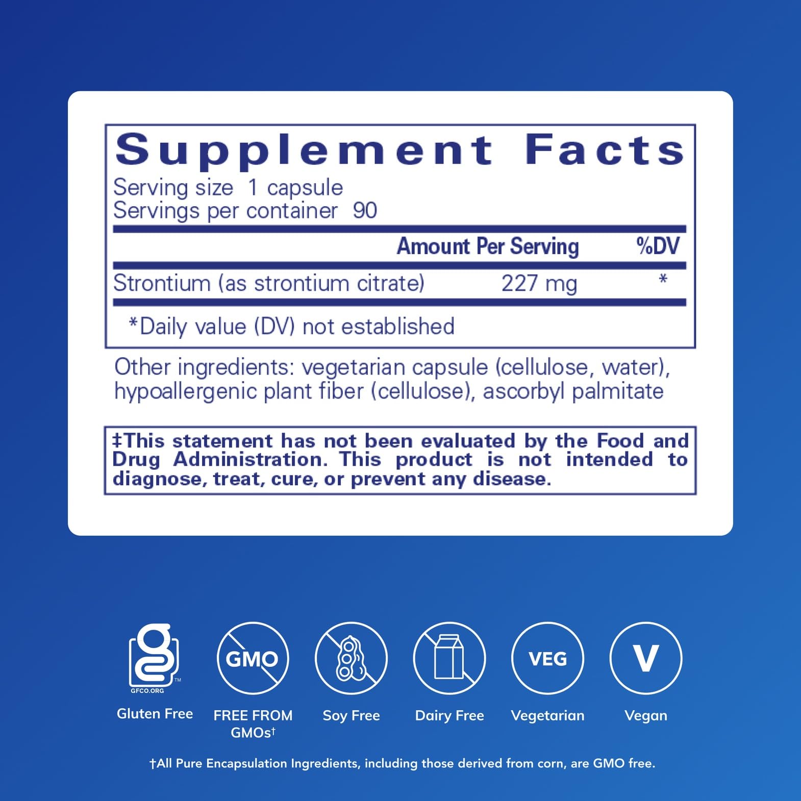 Strontium Citrate for bone health