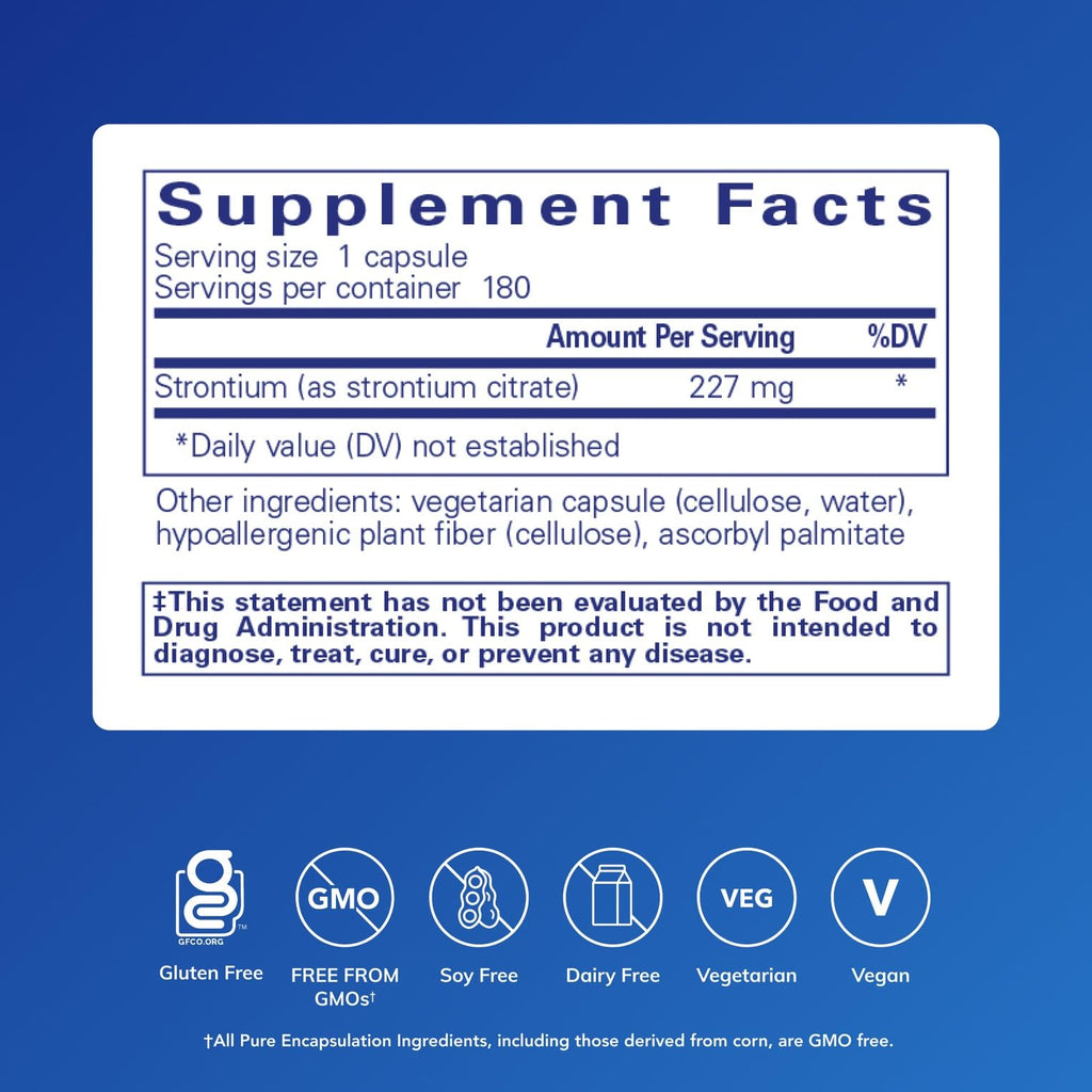 Strontium Citrate for bone health