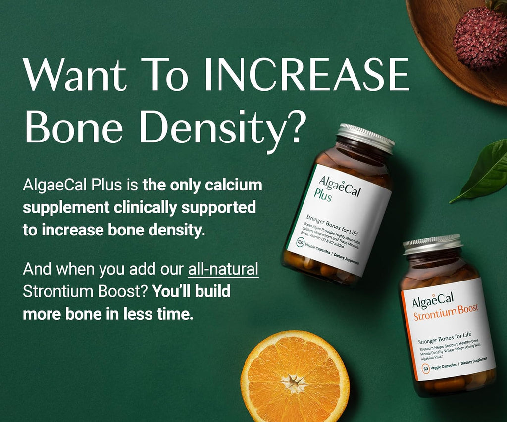 strontium enriched calcium for improved strength