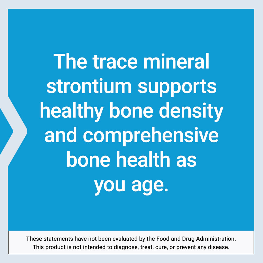 strontium for enhanced bone density