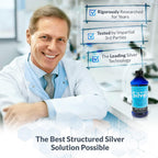 Structured silver for immune support