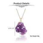 stylish amethyst necklace for daily wear