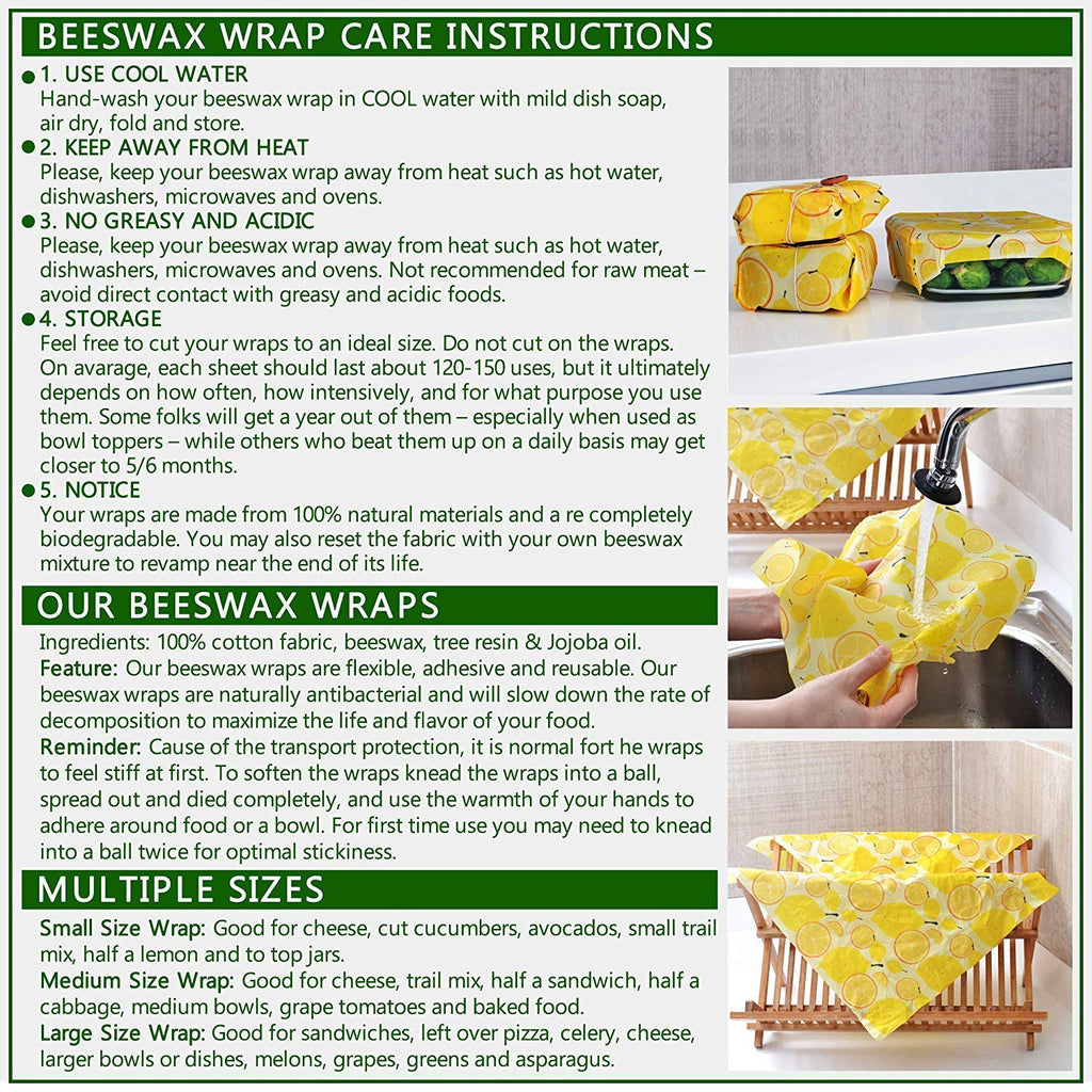 stylish beeswax wraps for eco-friendly living