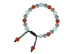 stylish clear quartz healing bracelet