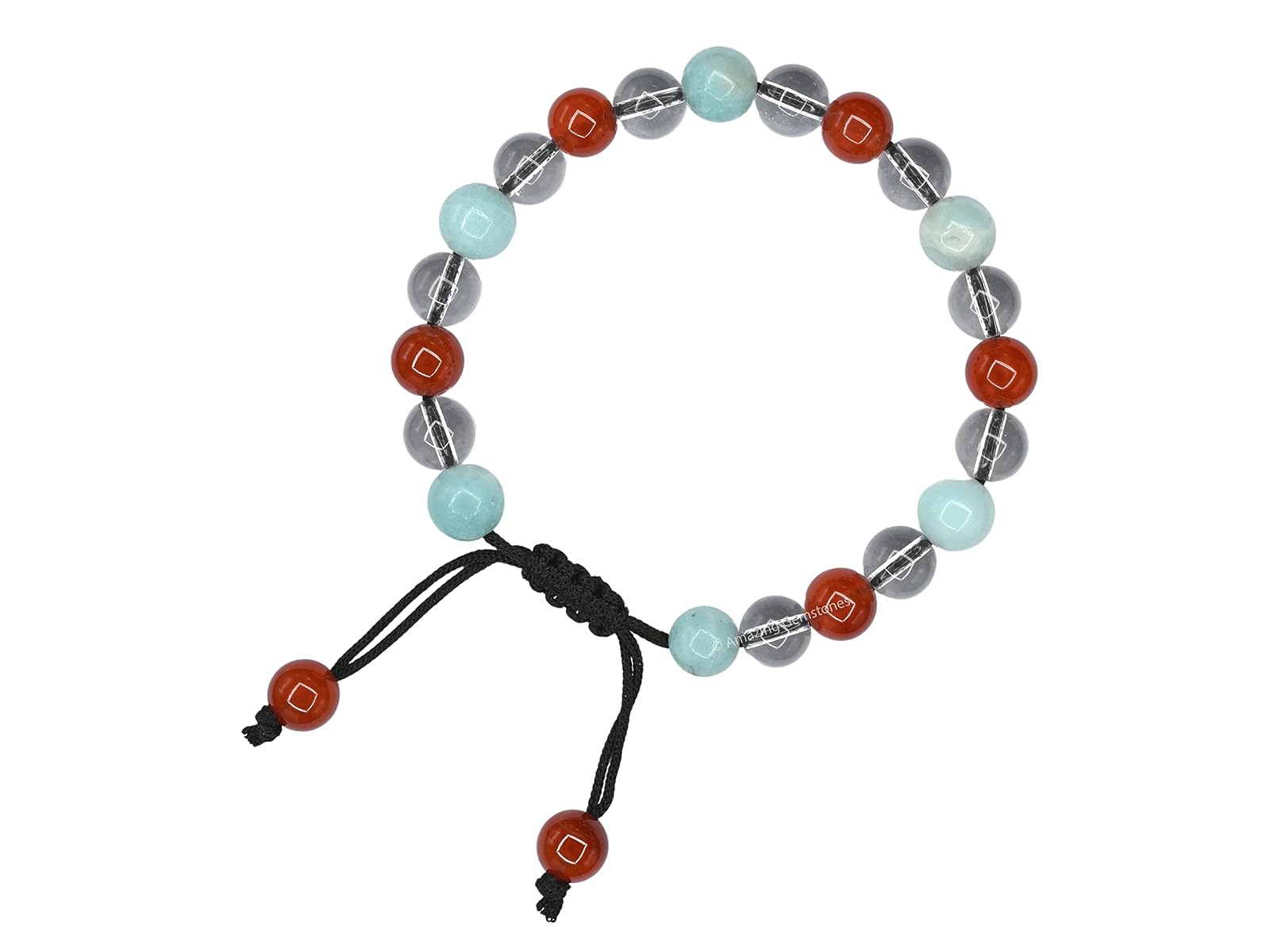 stylish clear quartz healing bracelet