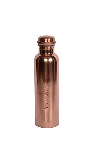 Stylish copper bottle for travel