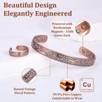 stylish copper bracelet for health