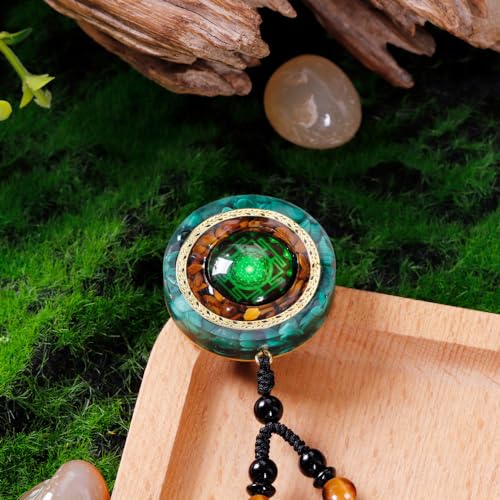 Stylish orgonite jewelry for hair health