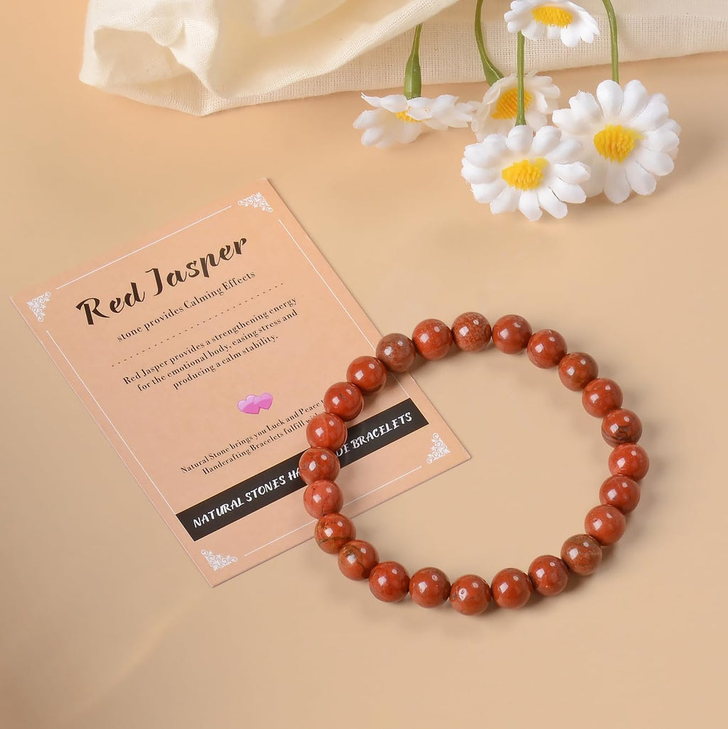 stylish red jasper accessory
