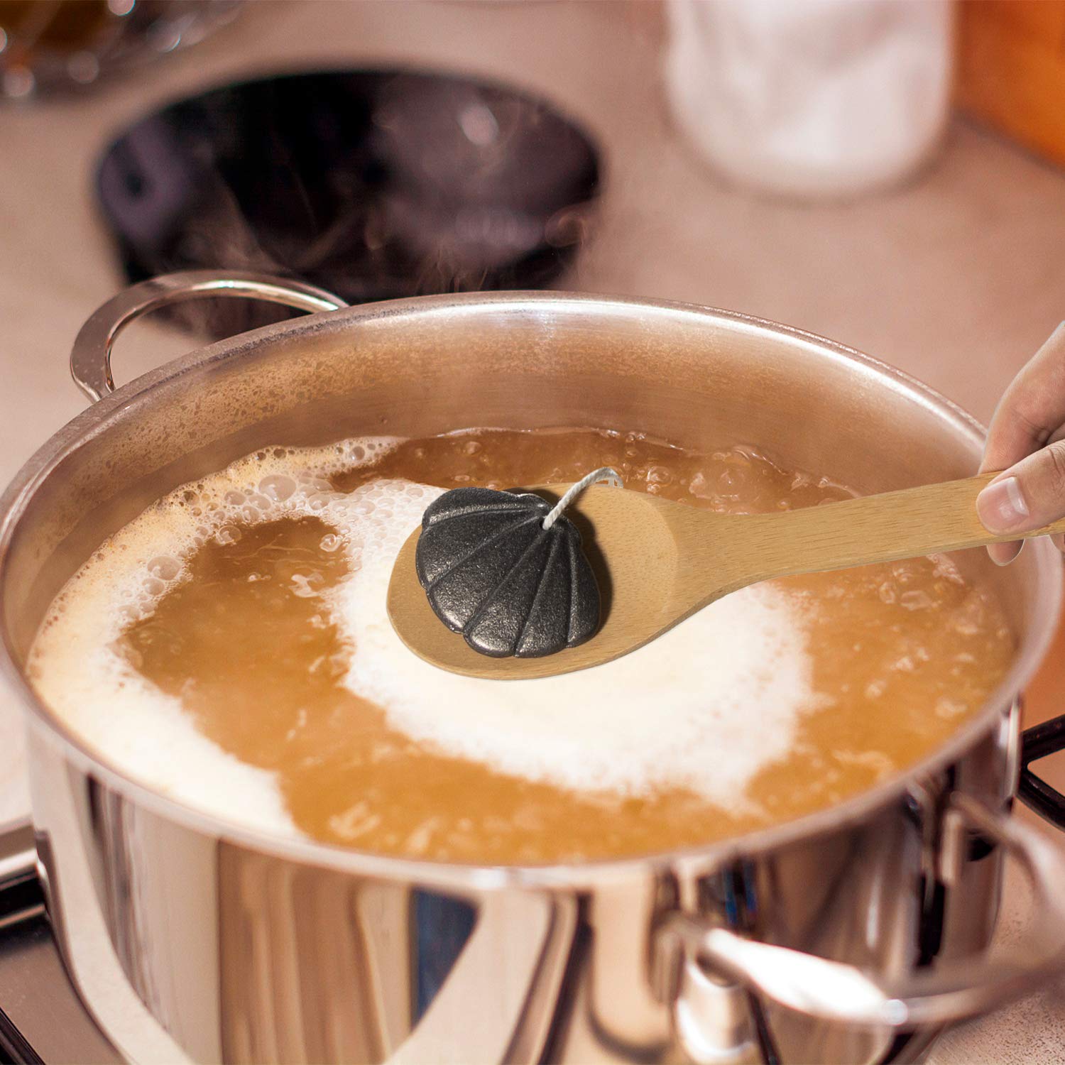 stylish seashell cooking utensil