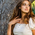 stylish selenite crystal jewelry