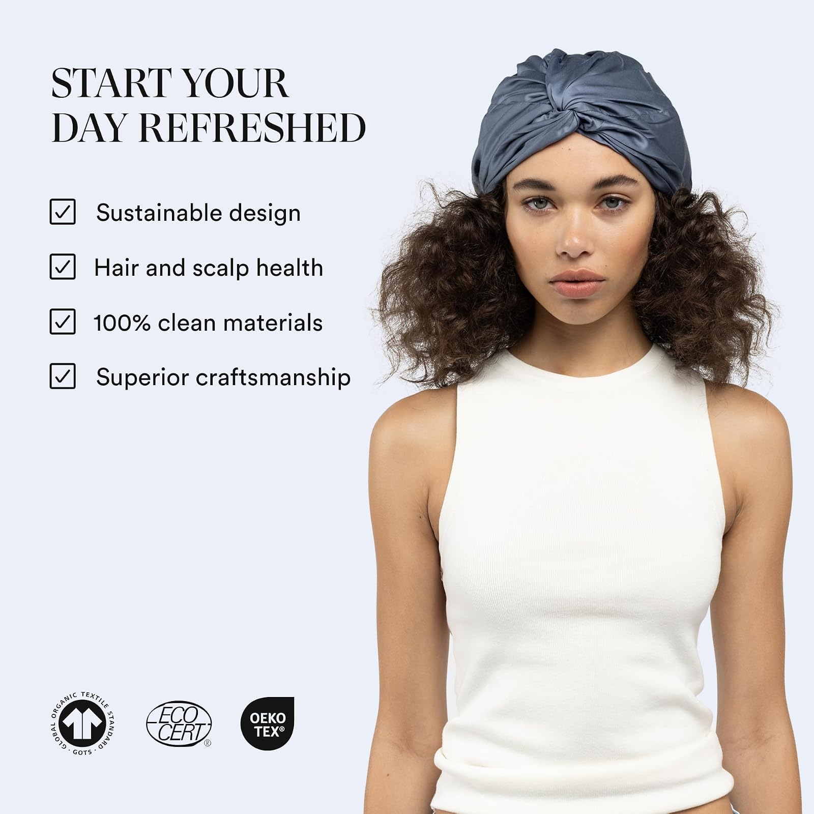 stylish sleep bonnet for kids