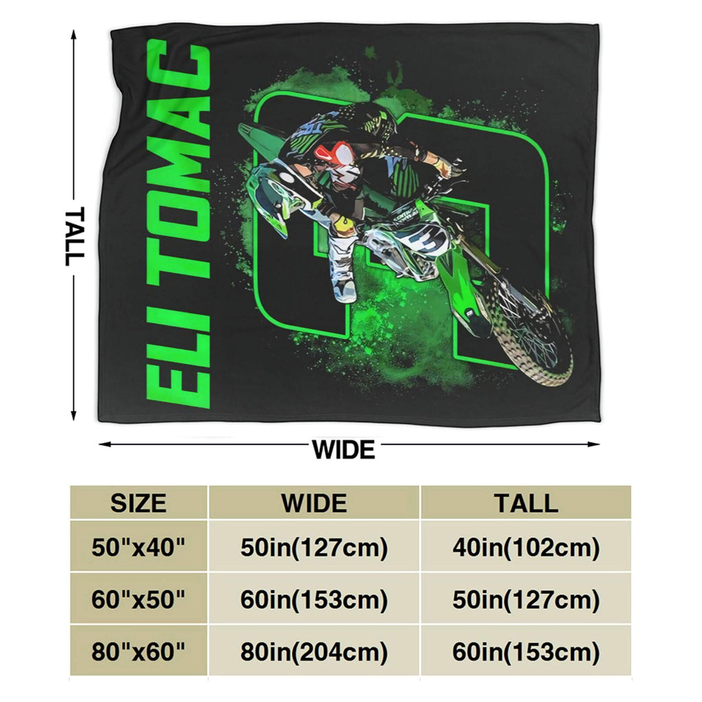 stylish throw for motocross enthusiasts