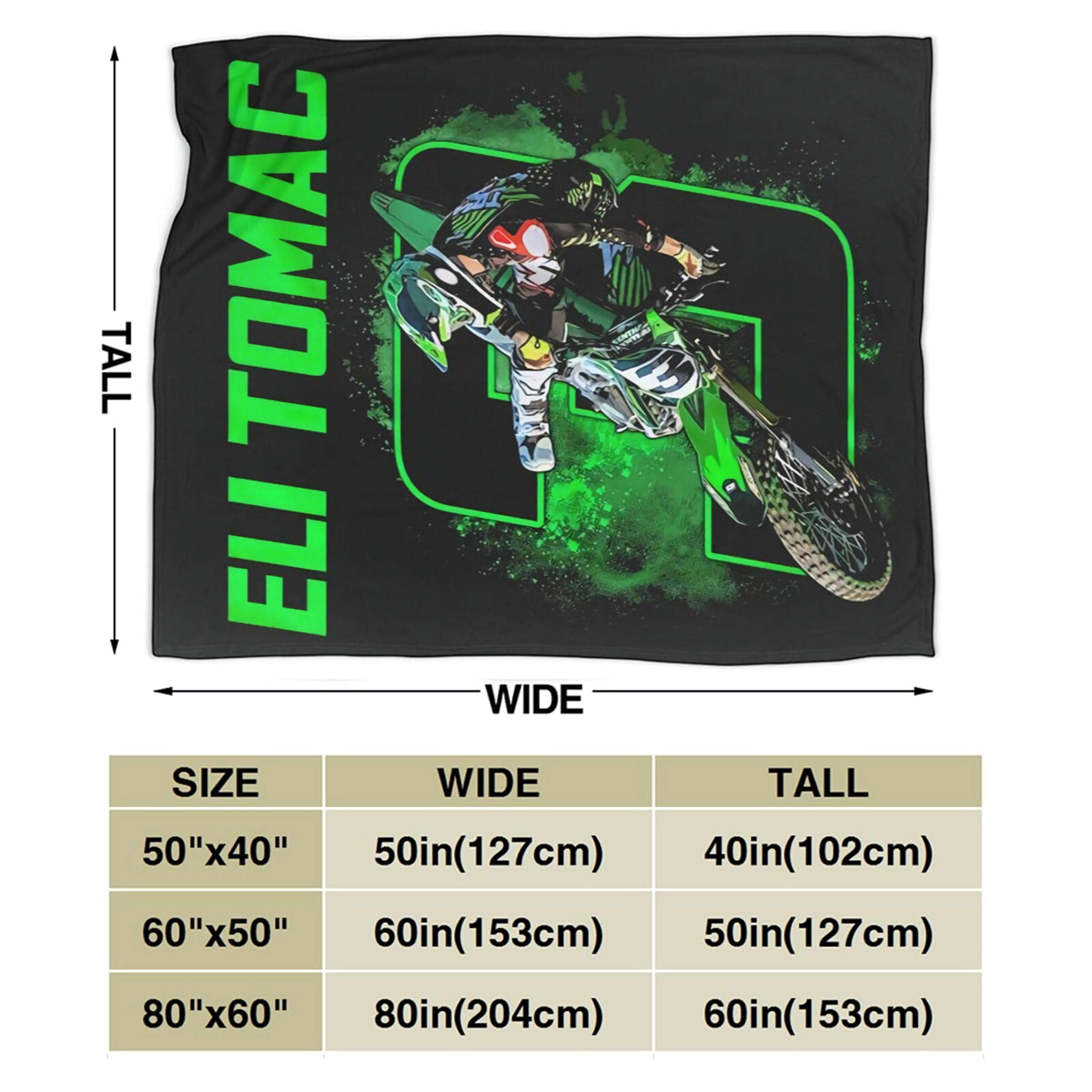 stylish throw for motocross enthusiasts