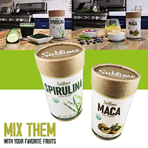 sublime spirulina for healthy living