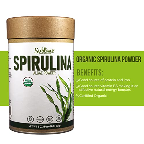 sublime spirulina health benefits