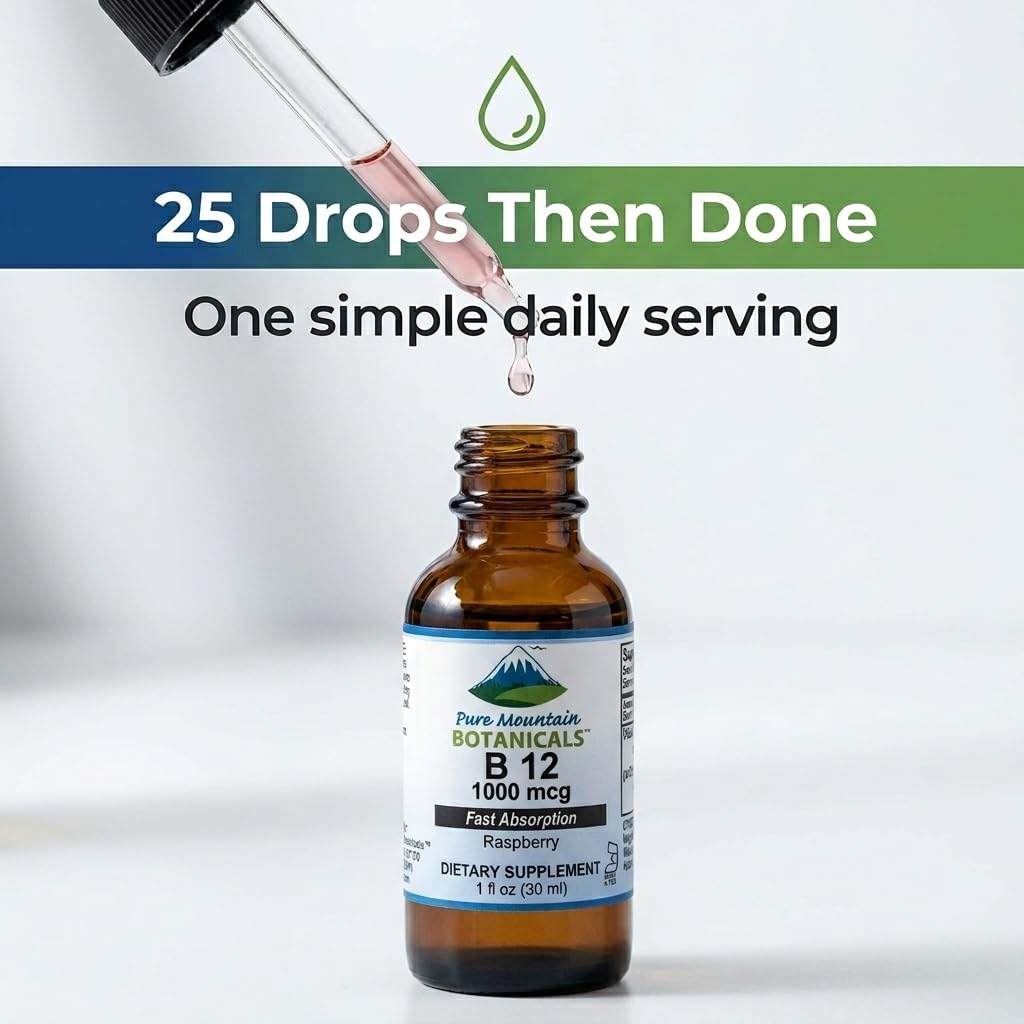 sublingual B12 drops for better absorption