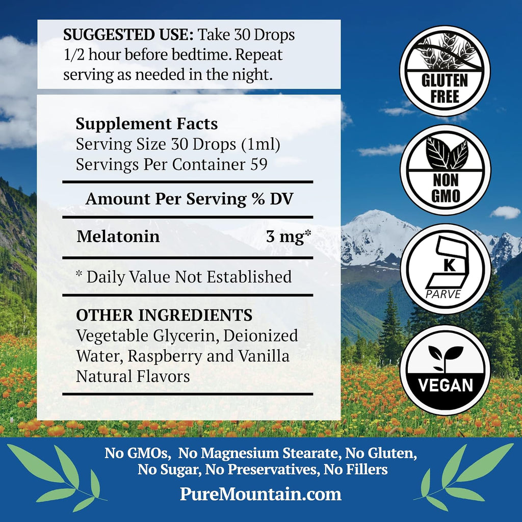 sublingual melatonin drops 3 mg