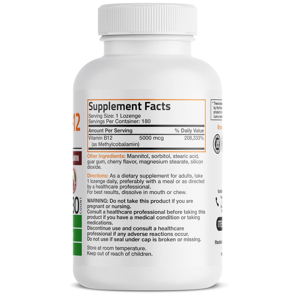 sublingual methylcobalamin for energy