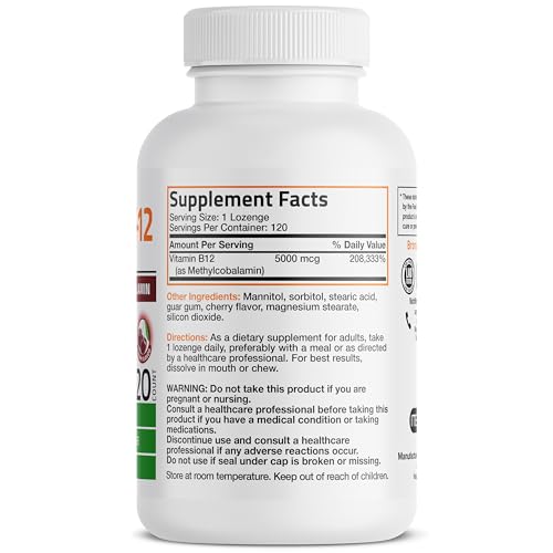 sublingual methylcobalamin for energy