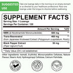Sublingual Resveratrol 950 mg health benefits