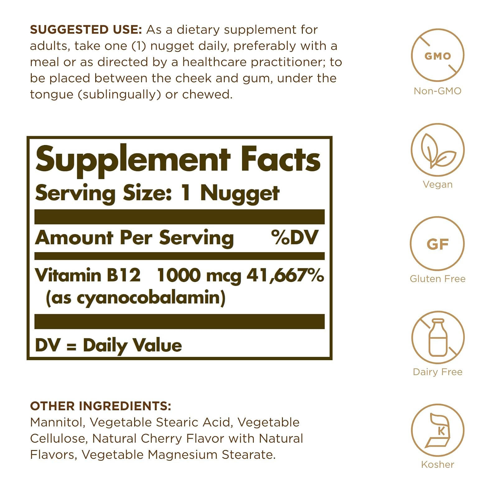 sublingual vitamin b12 for energy