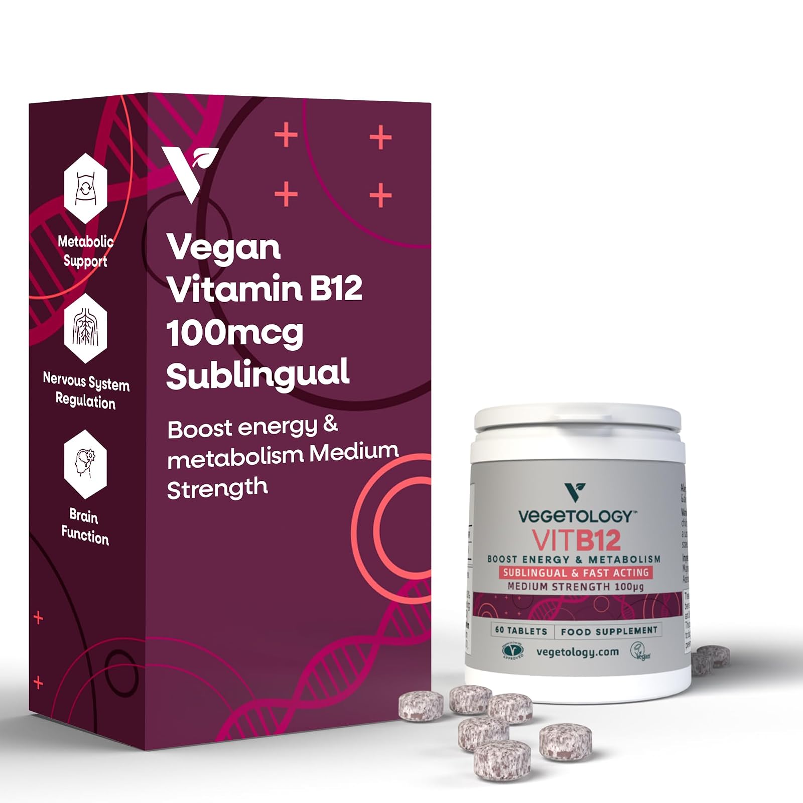 sublingual vitamin B12 for energy