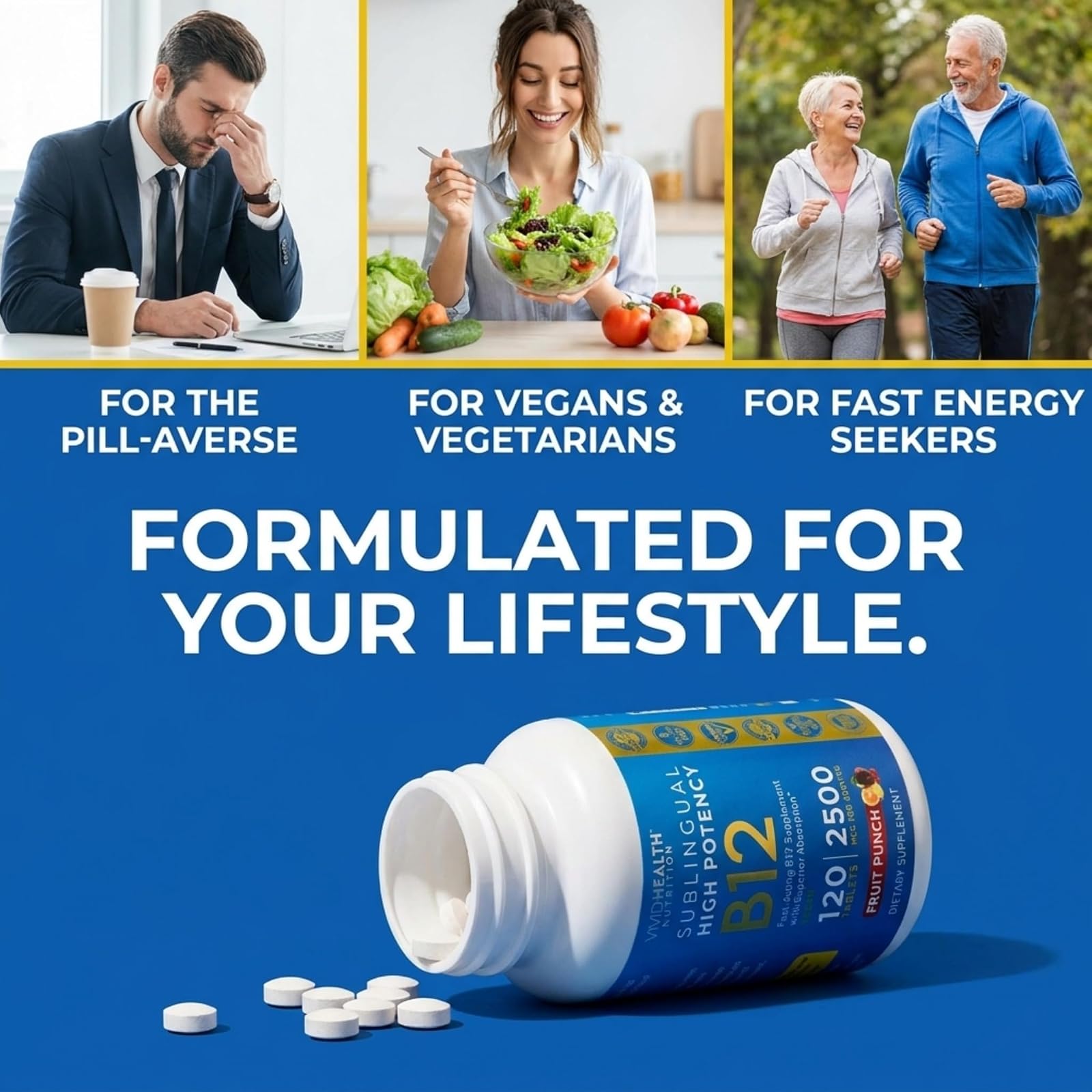 sublingual vitamin b12 for vegans