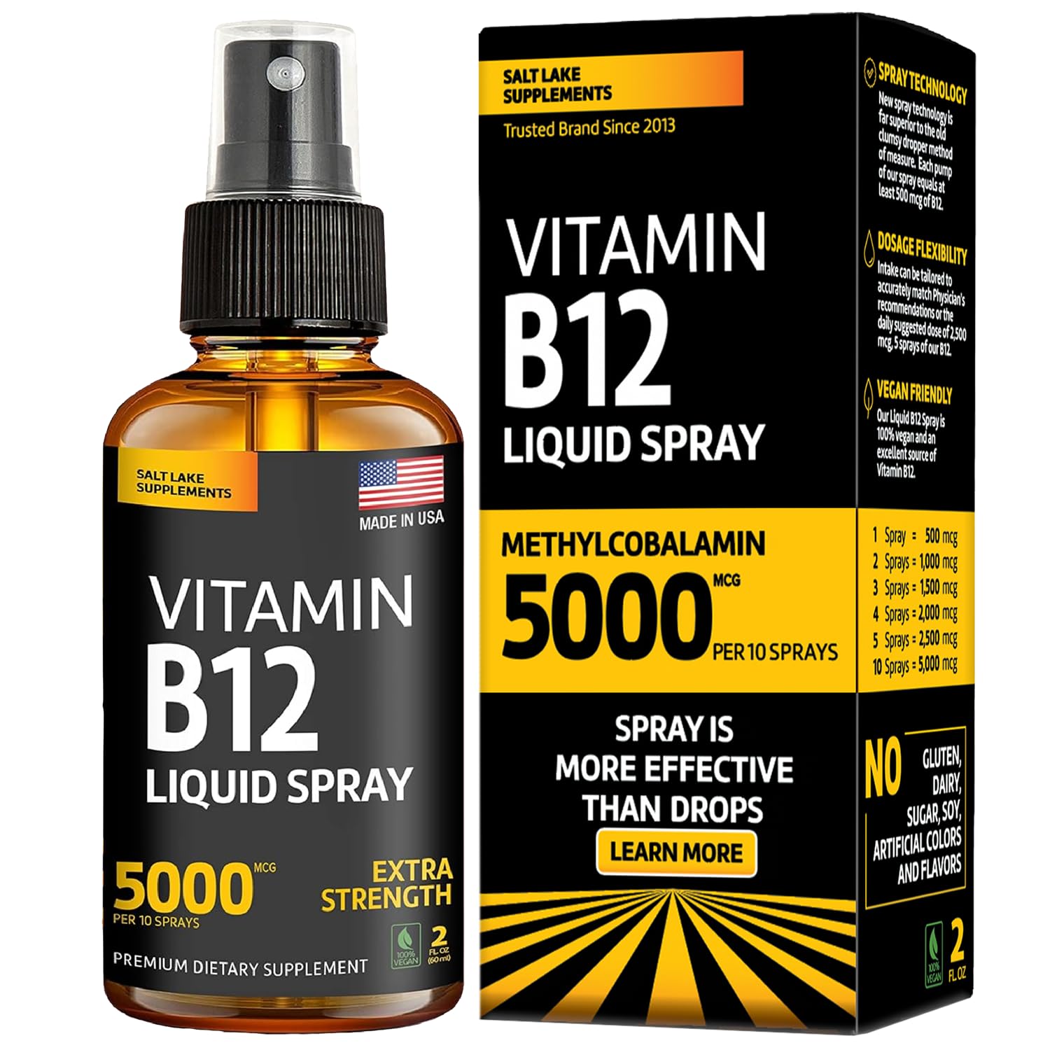 sublingual vitamin b12 spray