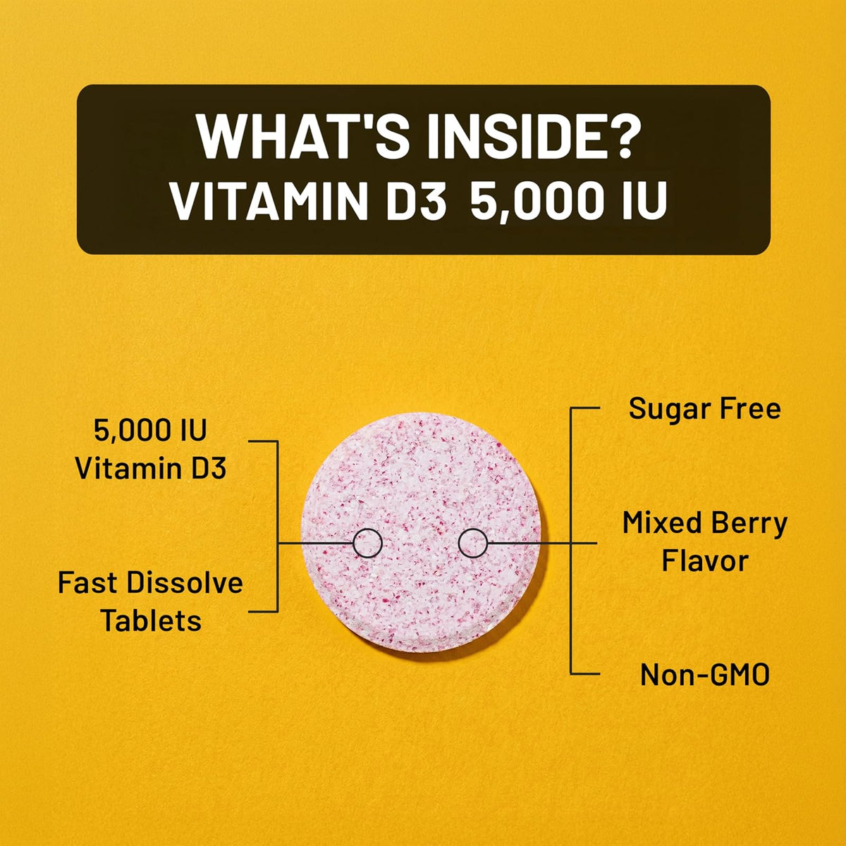sublingual Vitamin D for better absorption
