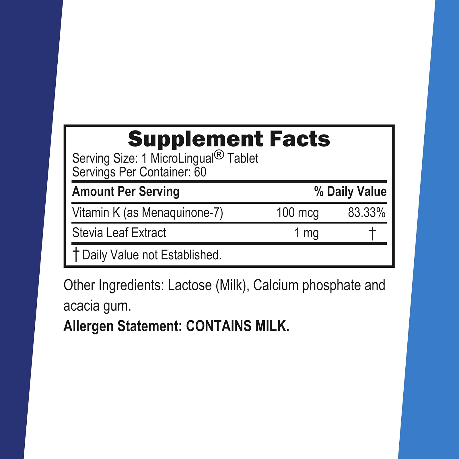 sublingual vitamin K for better absorption
