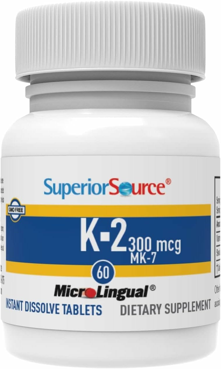 Sublingual vitamin K for quick absorption