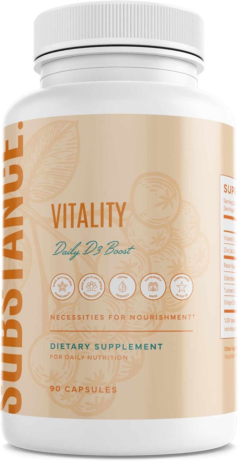 SUBSTANCE Daily D3 Boost capsules