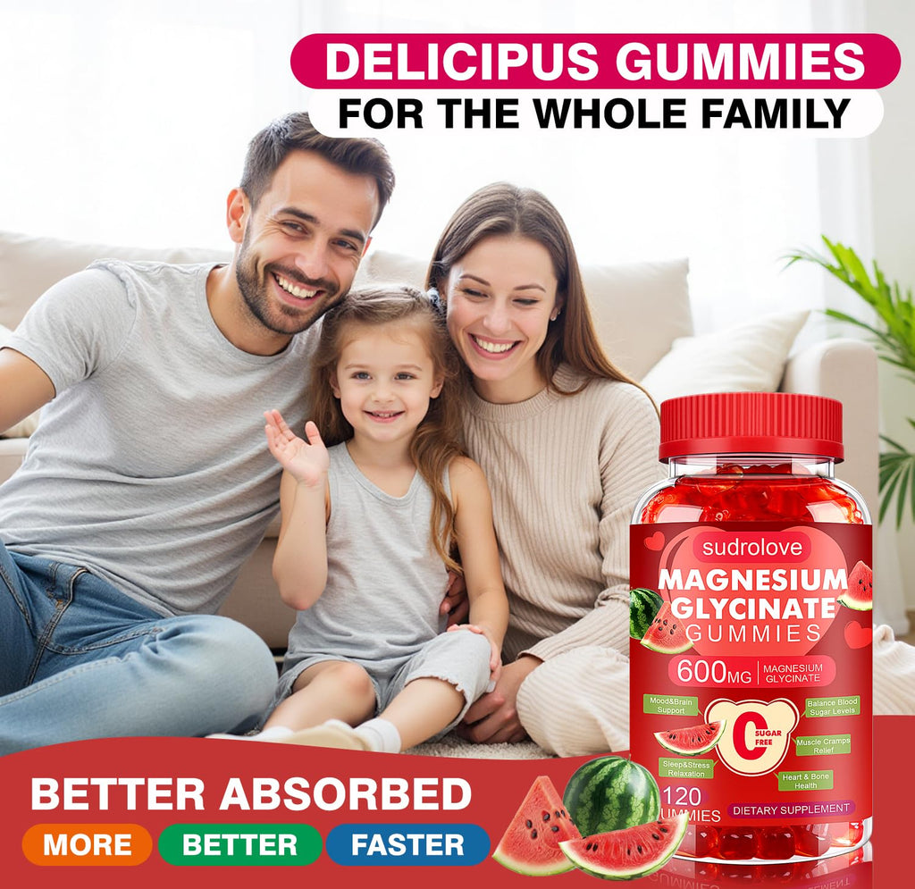 sudrolove magnesium glycinate for digestive health