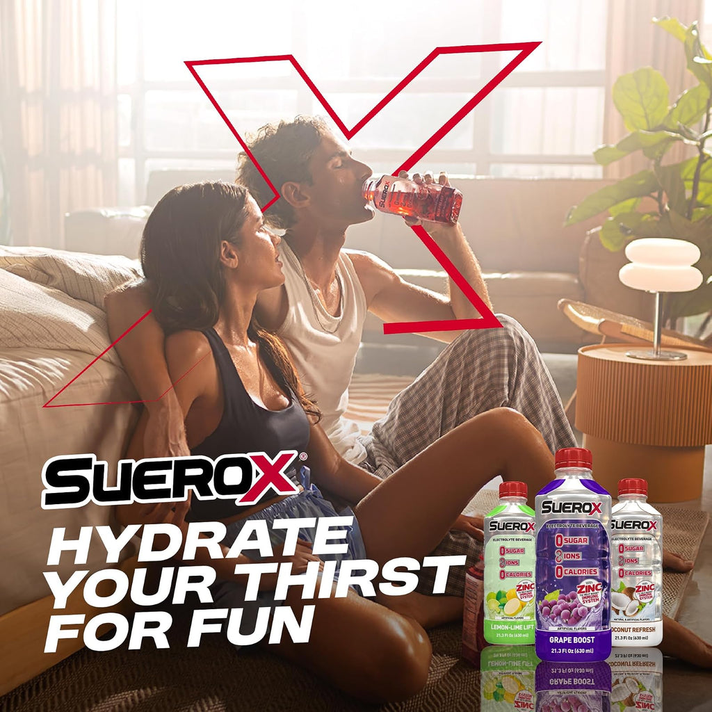 SueroX electrolyte drink for recovery