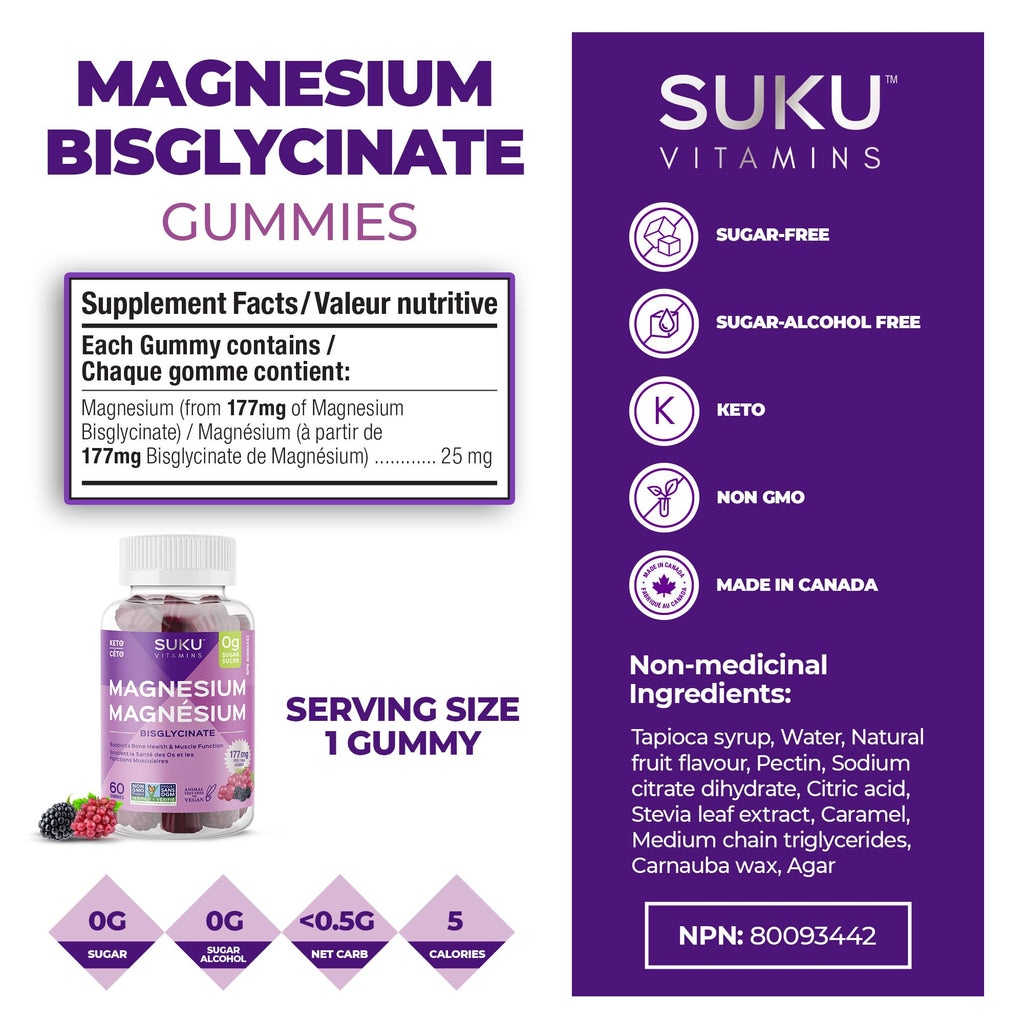 sugar alcohol-free magnesium gummies
