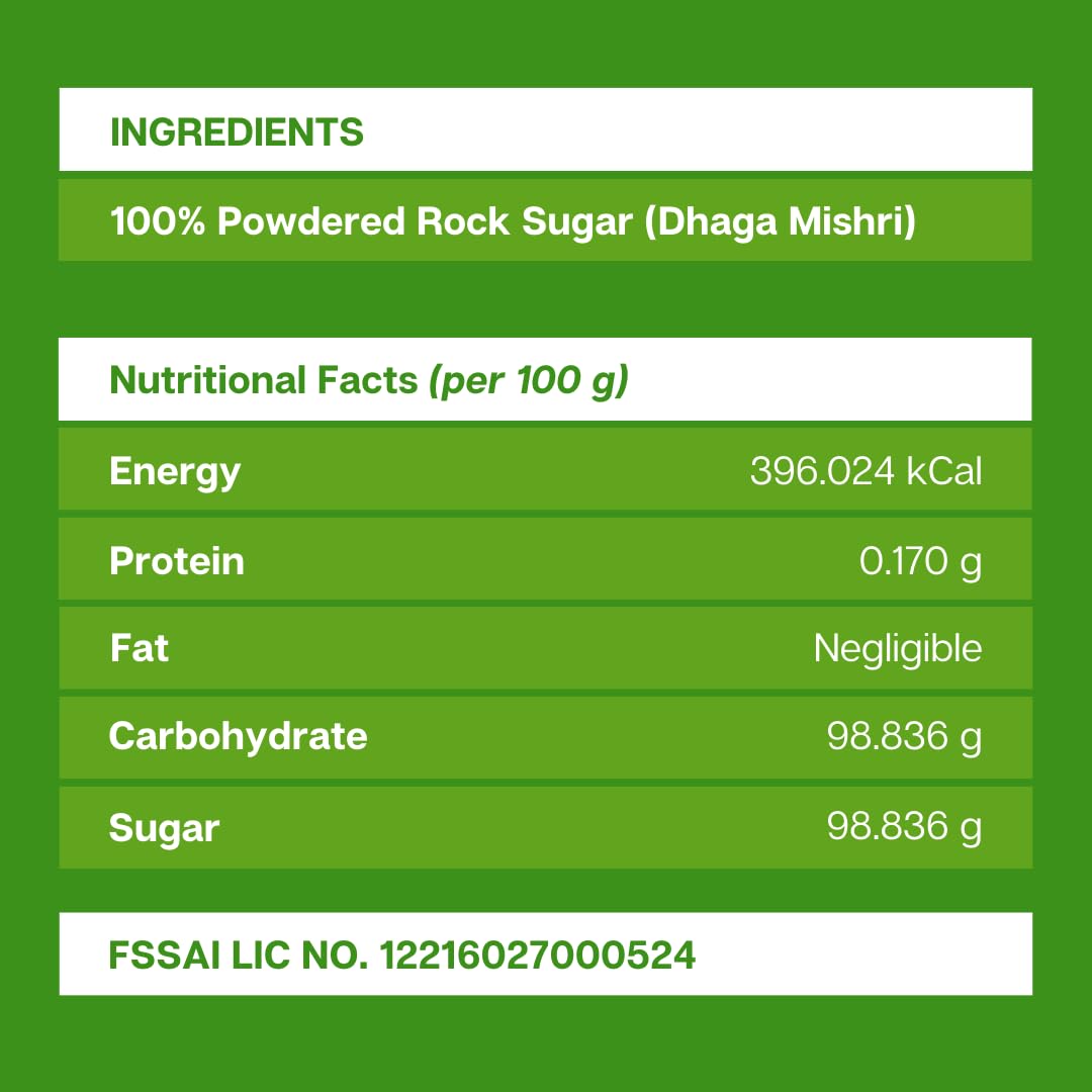 sugar alternative with vitamins and minerals