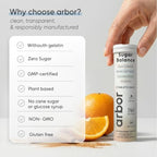 Sugar Balance effervescent tablets with refreshing flavour