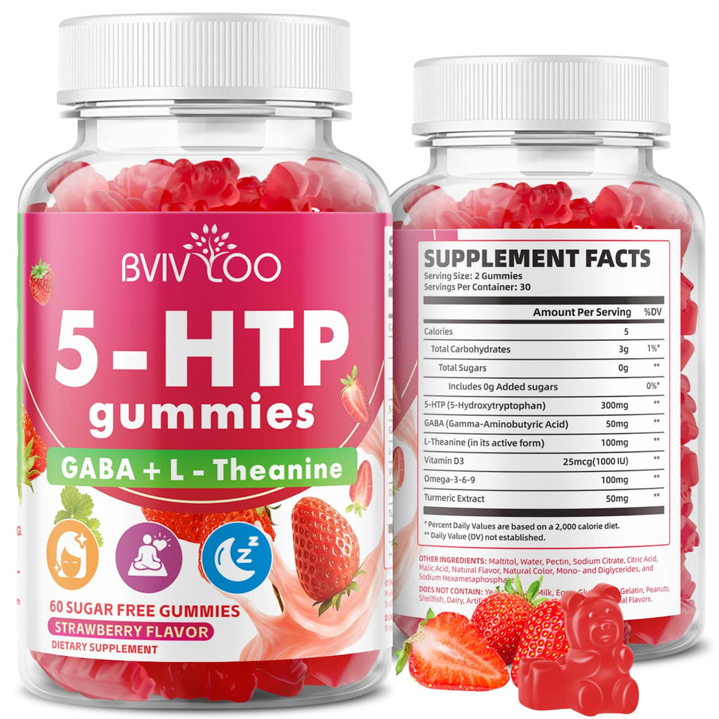 sugar free 5-HTP gummies for relaxation