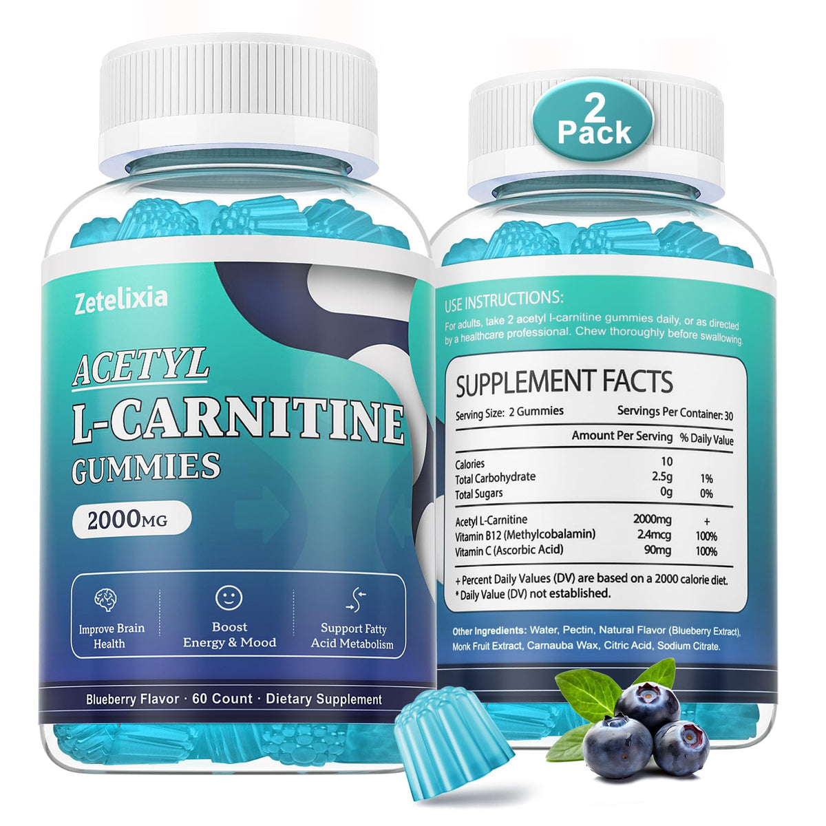 sugar free acetyl l-carnitine gummies