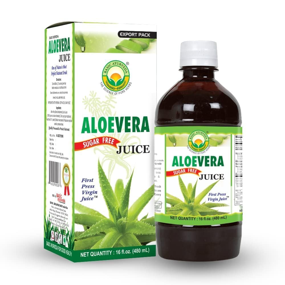 sugar-free aloe vera juice