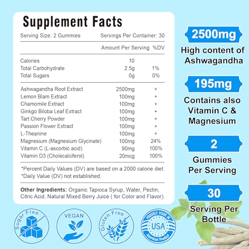 sugar-free ashwagandha for mental wellness