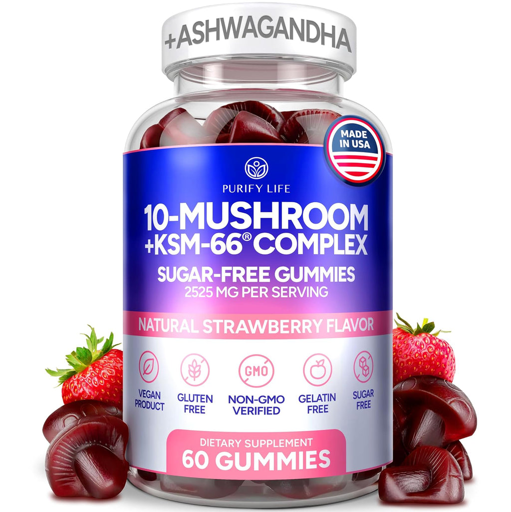 sugar-free ashwagandha gummies for stress relief