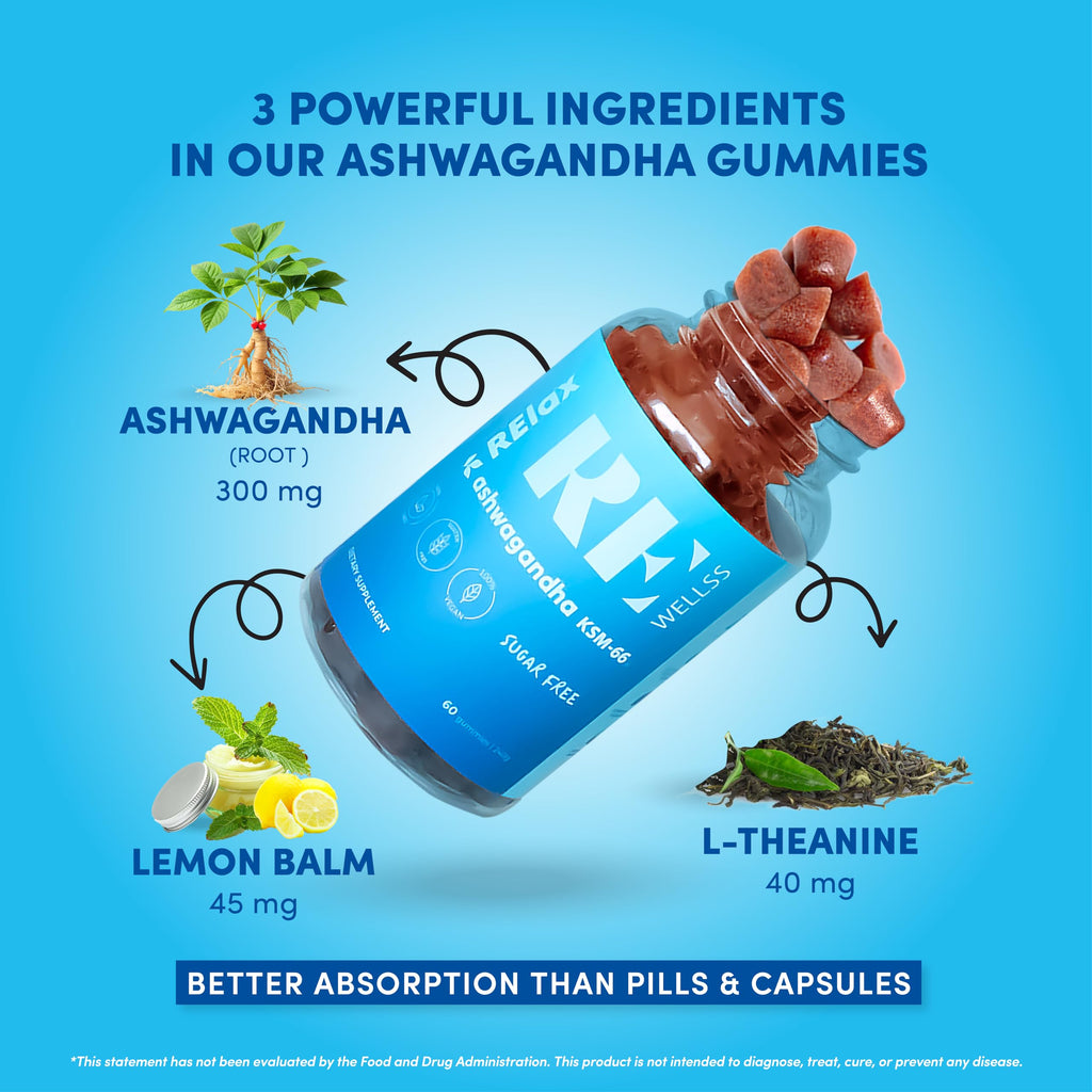 sugar-free ashwagandha vitamin gummies