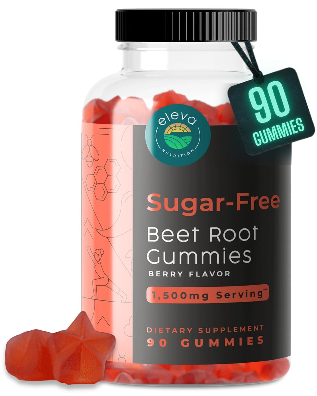 sugar-free beet root gummies for energy